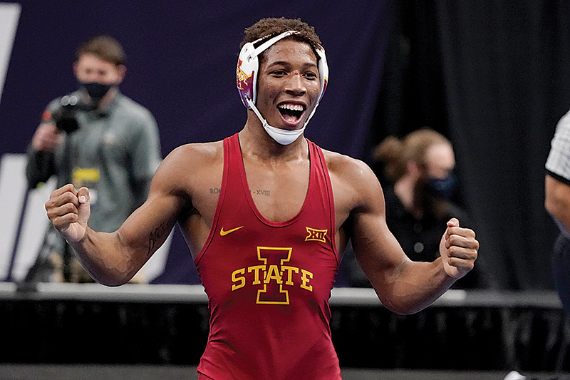Wrestler Carr named ISU’s Male Athlete of the Year | News, Sports, Jobs ...